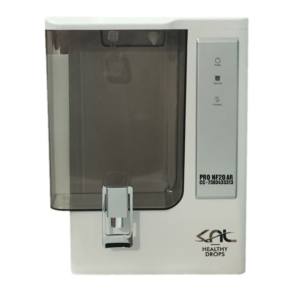 KNL PRO NF20 AR SS UV, with pH Regulator, NF water purifier white ...